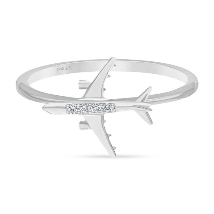 Diamond Ladies Ring Plane DRF0176 | Diamond & Co