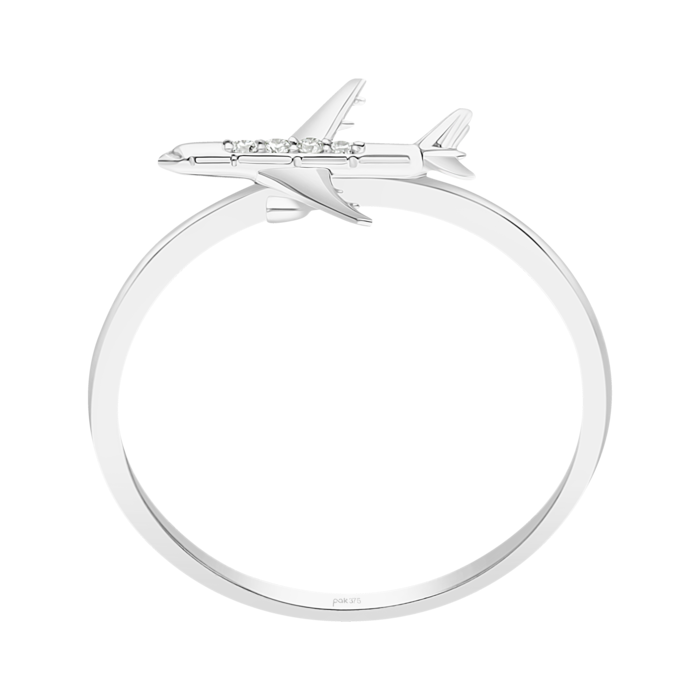 Diamond Ladies Ring Plane DRF0176 | Diamond & Co